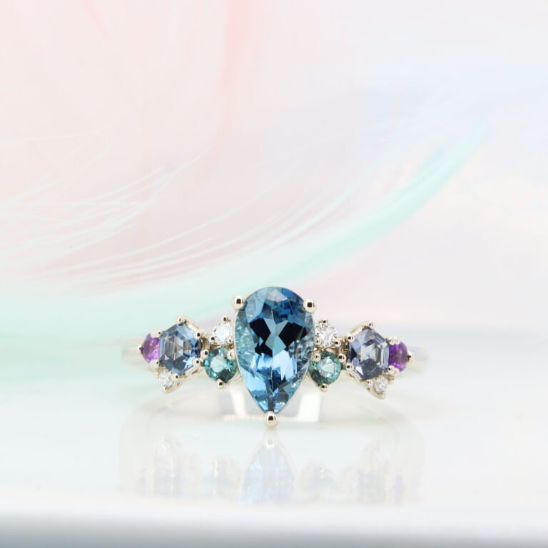 Customised Engagement Ring | Personalised Gemstone Design